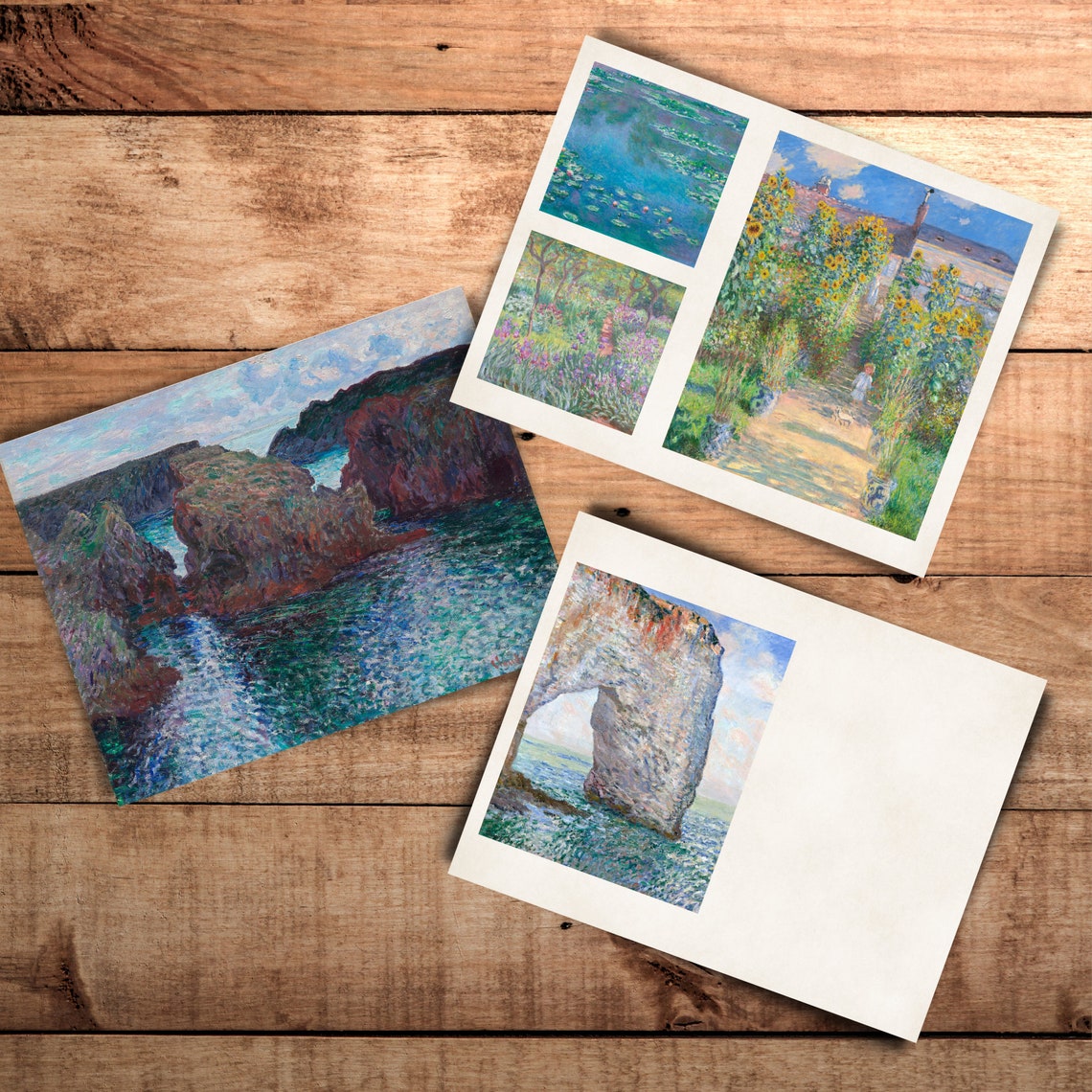 15 Claude Monet Inspired Printable Pages | Scrapbooking | Ephemera ...
