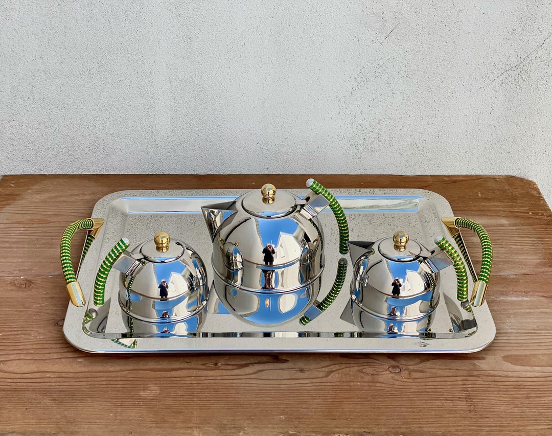 RARE Vintage "matilda" Serving Set: Tea Pot, Sugar Bowl, Milk Jug and ...