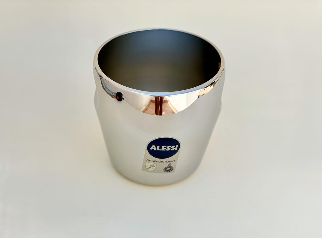 Vintage Ice Bucket, in Stainless Steel (inox 18/10), Designed by Luigi ...