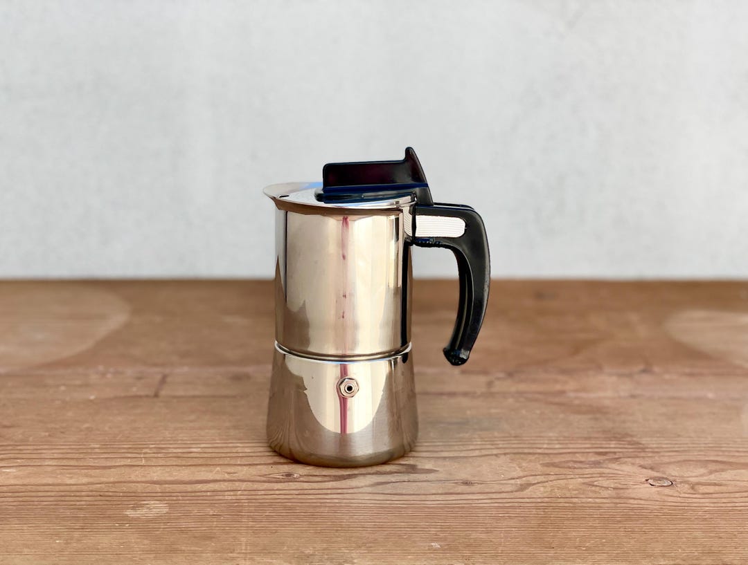 Vintage "miss Lavazza" Coffee Maker (3 Cups), in Stainless Steel, 80s ...