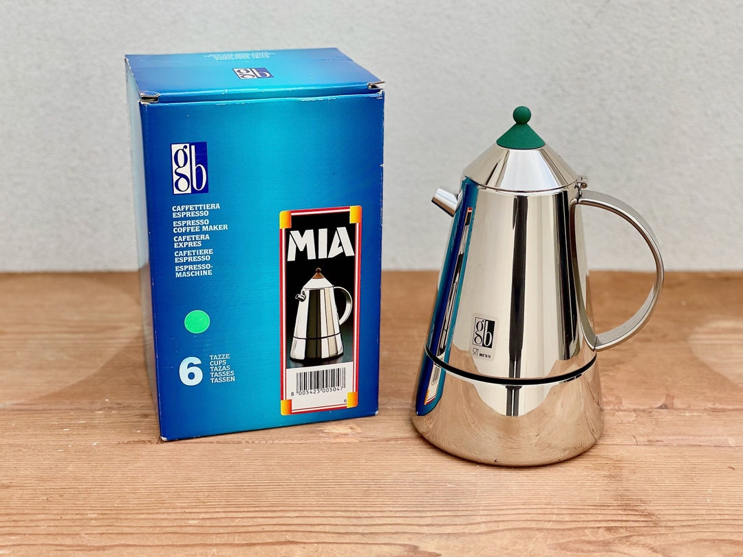 Vintage "mia" Coffee Maker, in Stainless Steel, With Original Box ...