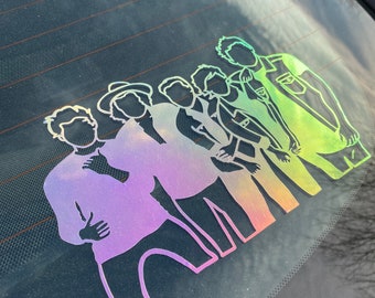 One Direction Car Decals | Etsy