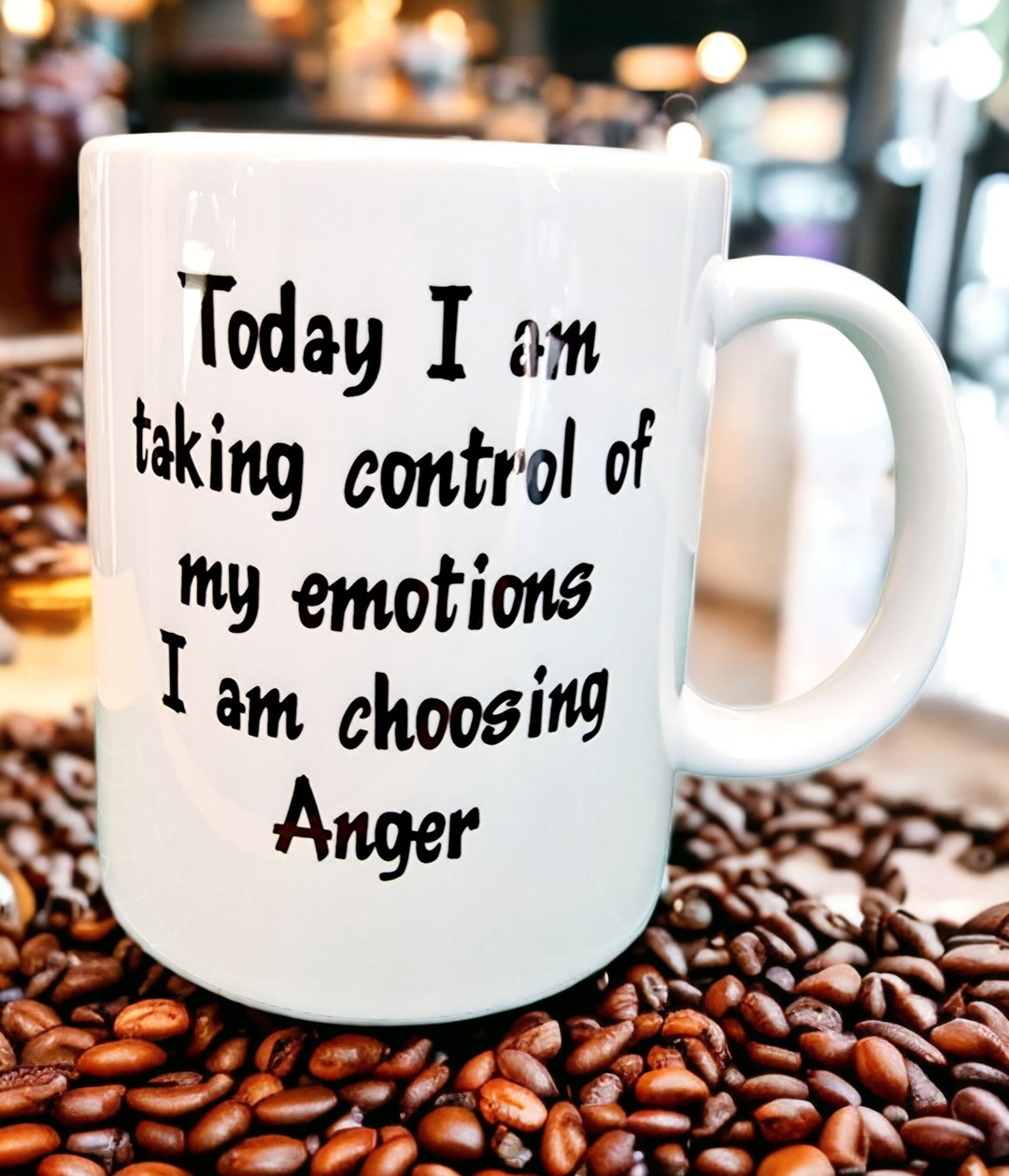 Today I Am Taking Control of My Emotions MUG - Etsy