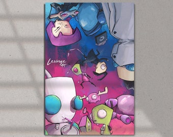 Invader Zim Poster - Etsy