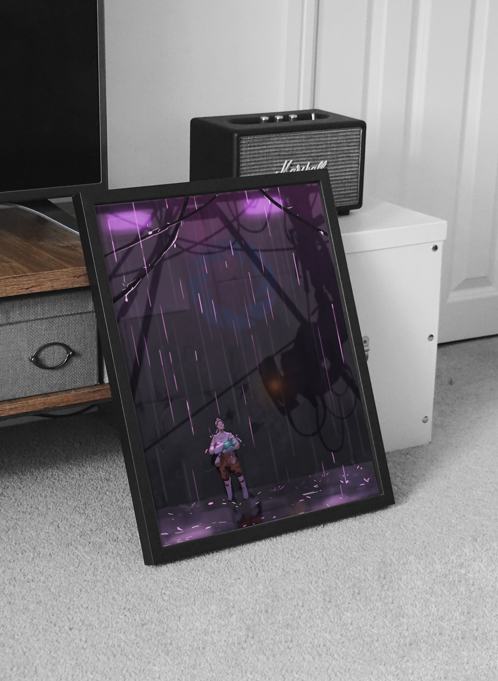 Portal 2 Inspired Poster Portal Inspired Video Game Portal - Etsy