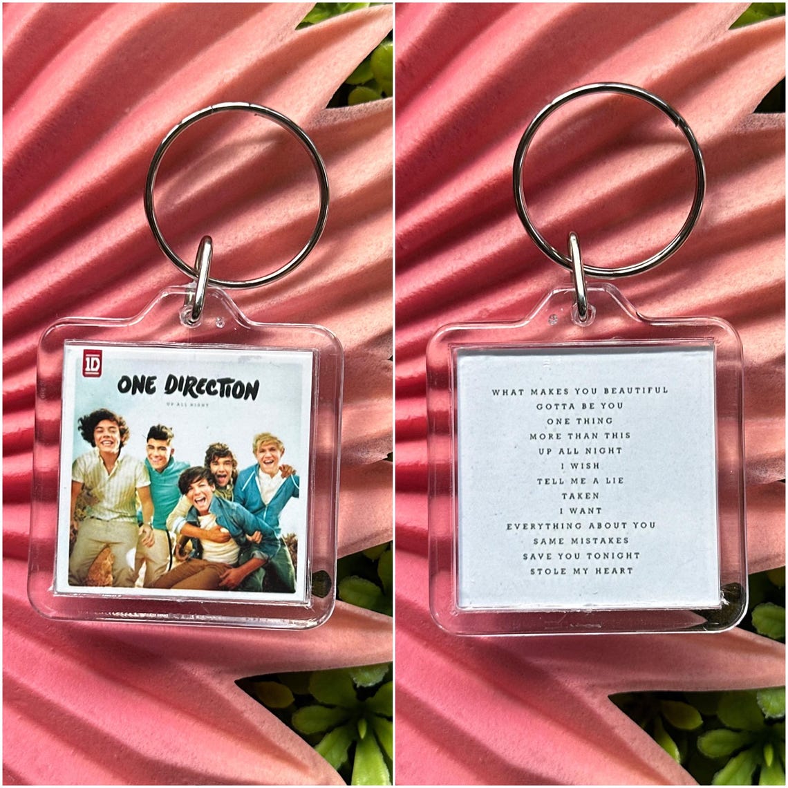 One Direction Album Keychains - Etsy