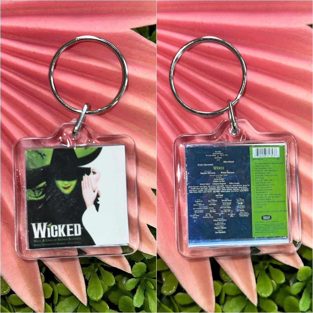 Wicked Album Keychain - Etsy