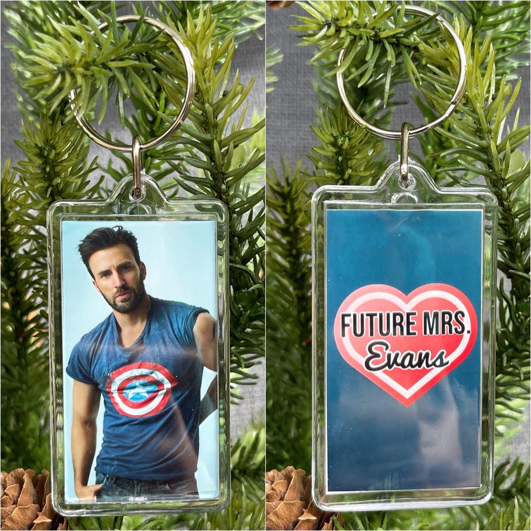 Chris Evans Keychain - Etsy