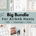 Airbnb Host Editable Template Bundle Printable Signs for - Etsy
