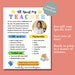 Meet the Teacher Printable: Editable Teacher Questionnaire (canva ...
