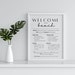 Beach House Welcome Sign, Vacation Rental Editable Template, Printable ...
