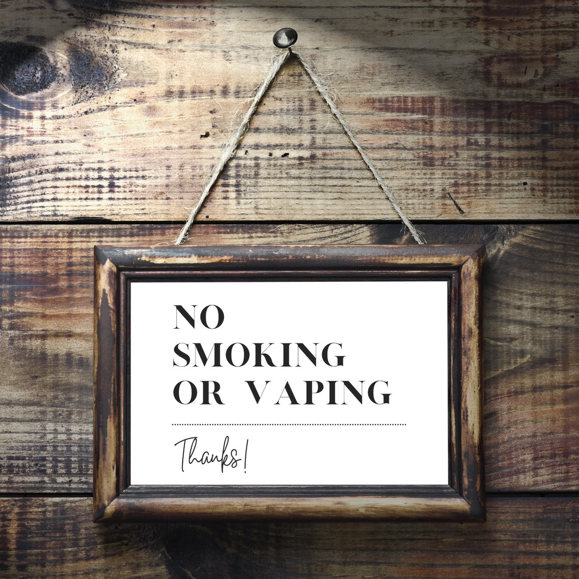 No Smoking Printable Sign Please No Smoking No Vaping - Etsy