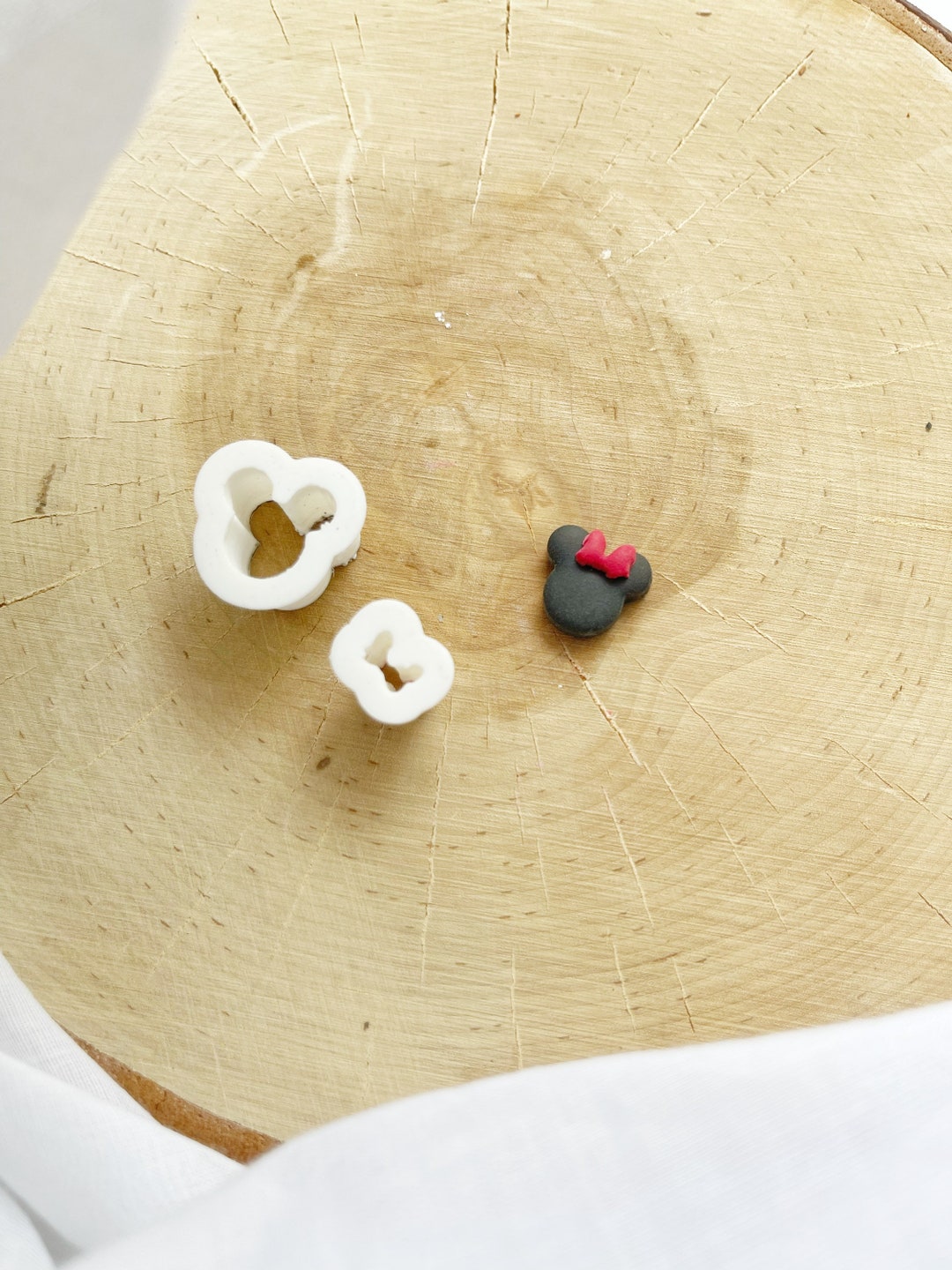 Magical Mouse Inspired - Polymer Clay Micro Cutter Set.mickey Mouse ...