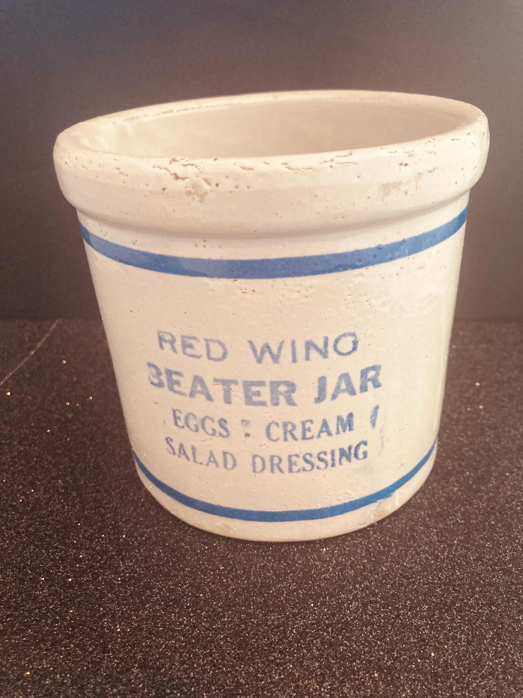 Red Wing Wing Beater Jar Crock - Etsy