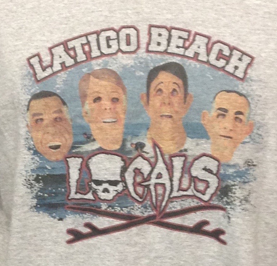Point Break Latigo Beach Locals Men's T-shirt - Etsy