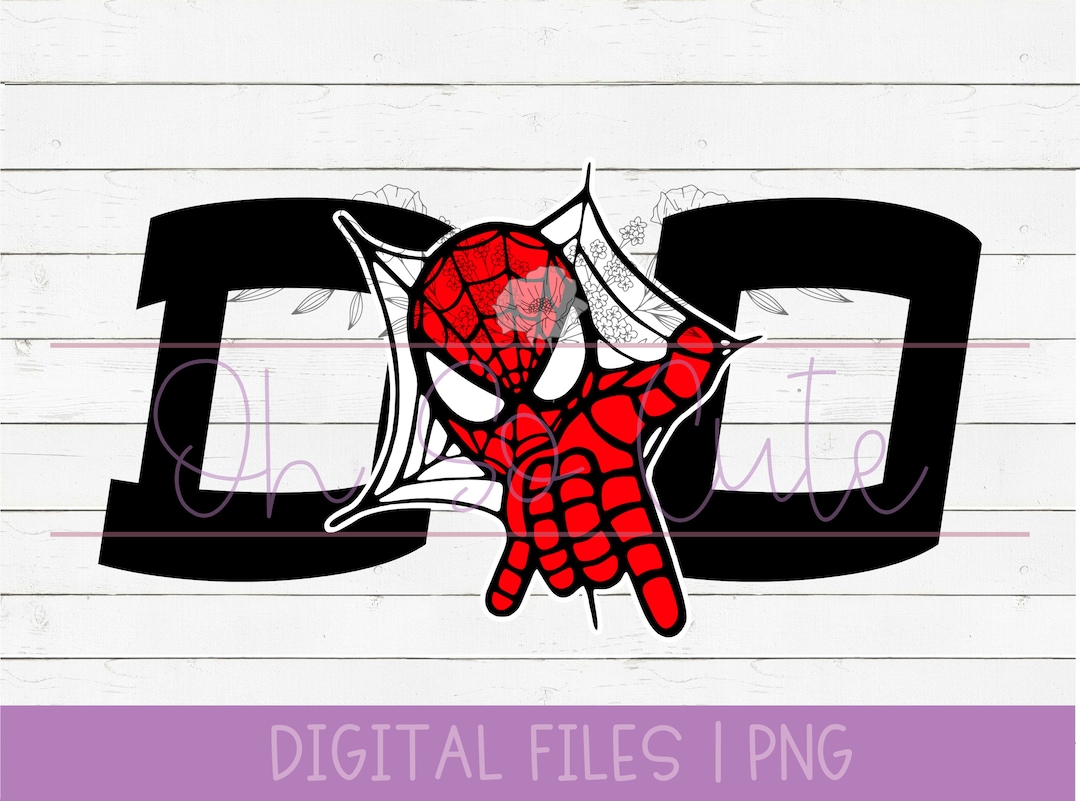 Spider Man, DAD, Digital Download PNG - Etsy
