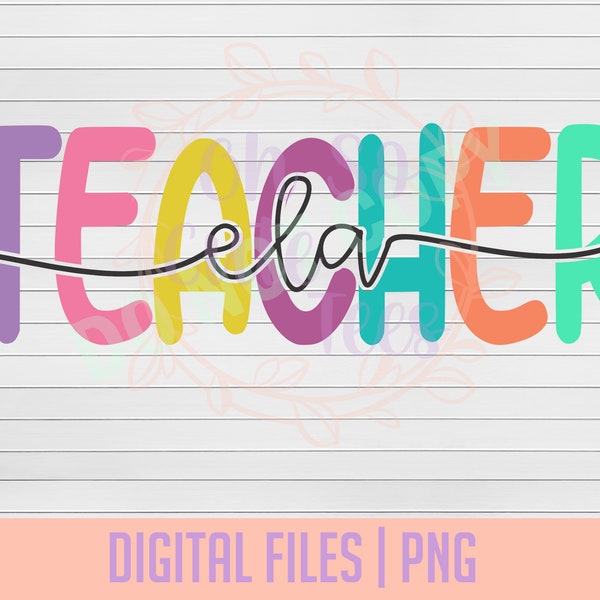 Ela Teacher Shirt - Etsy