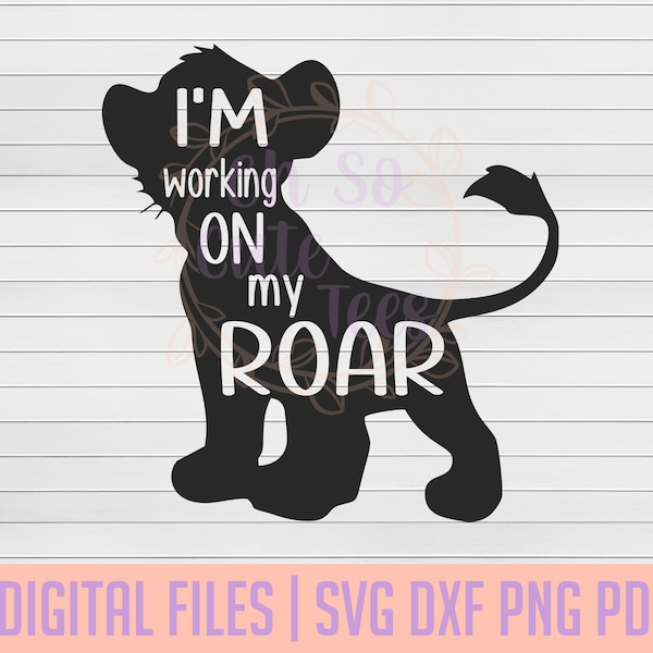 Working on My Roar Svg - Etsy