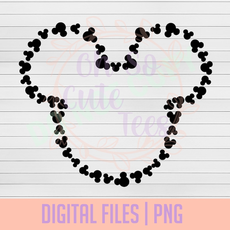 Mickey Head Svg - Etsy