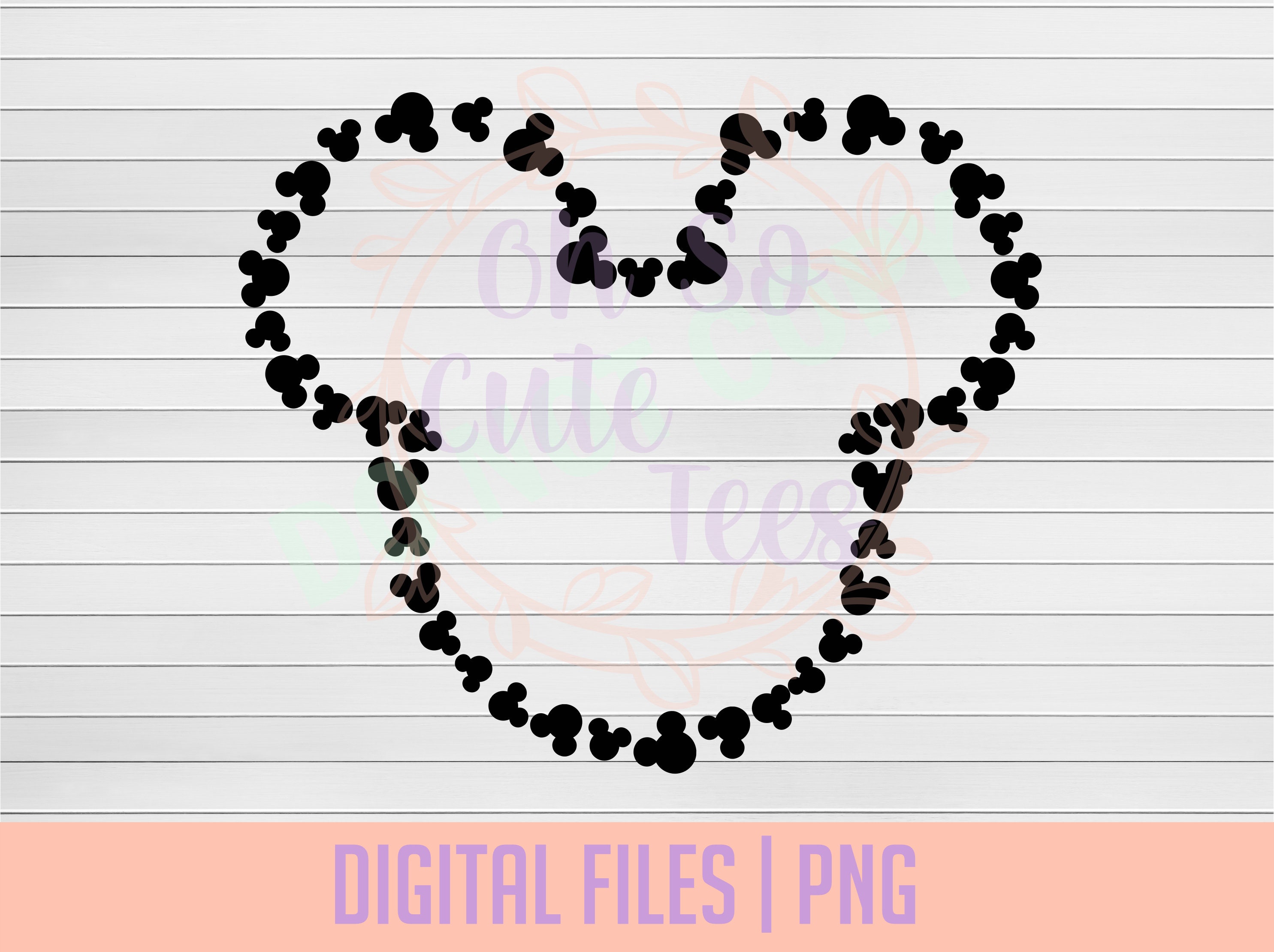 Mickey Head DIGITAL DOWNLOAD Svg Dxf Png Pdf | Etsy