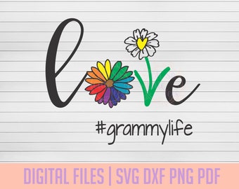 Grammy Life Svg - Etsy