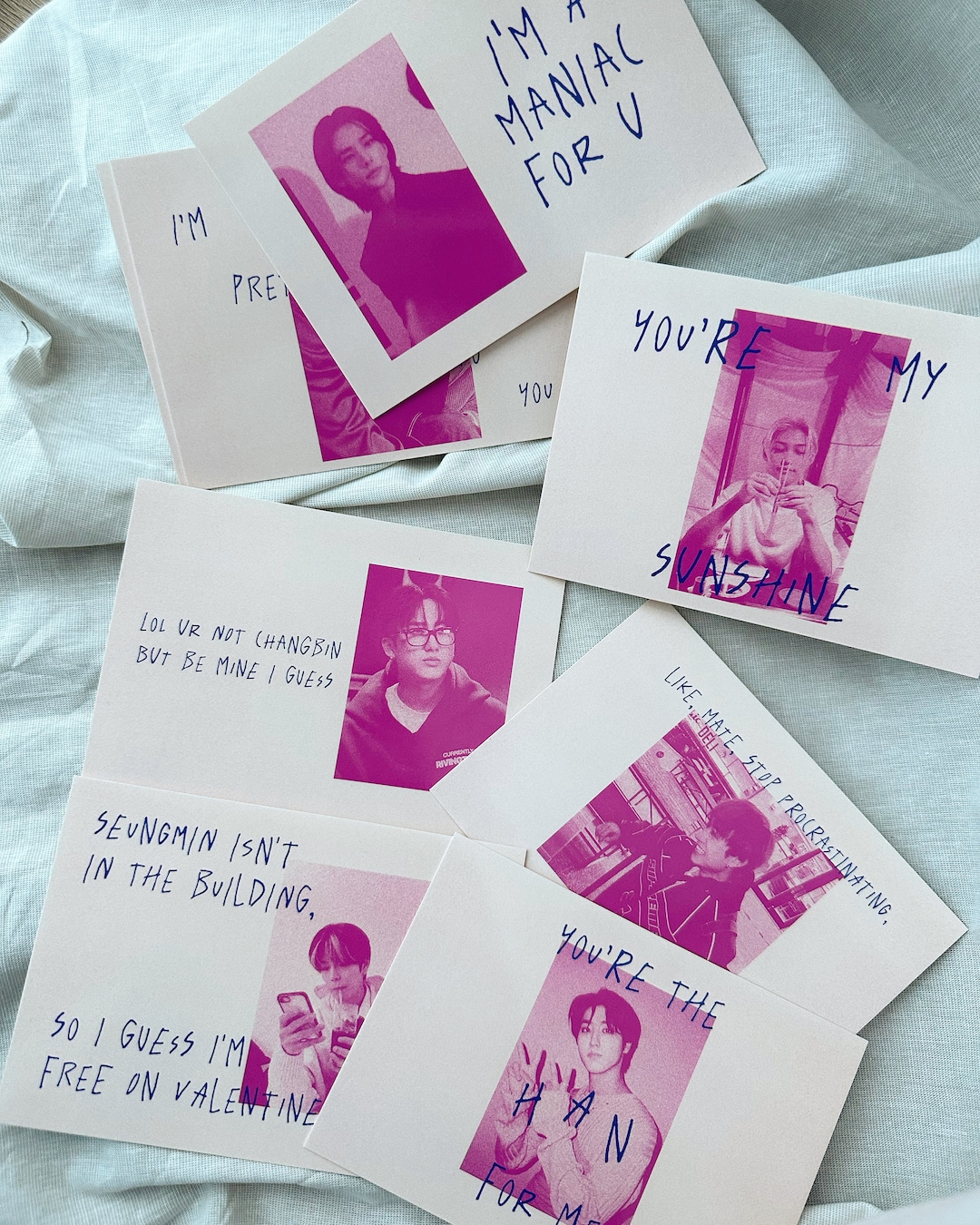 Stray Kids Valentines Day Card Set - Etsy