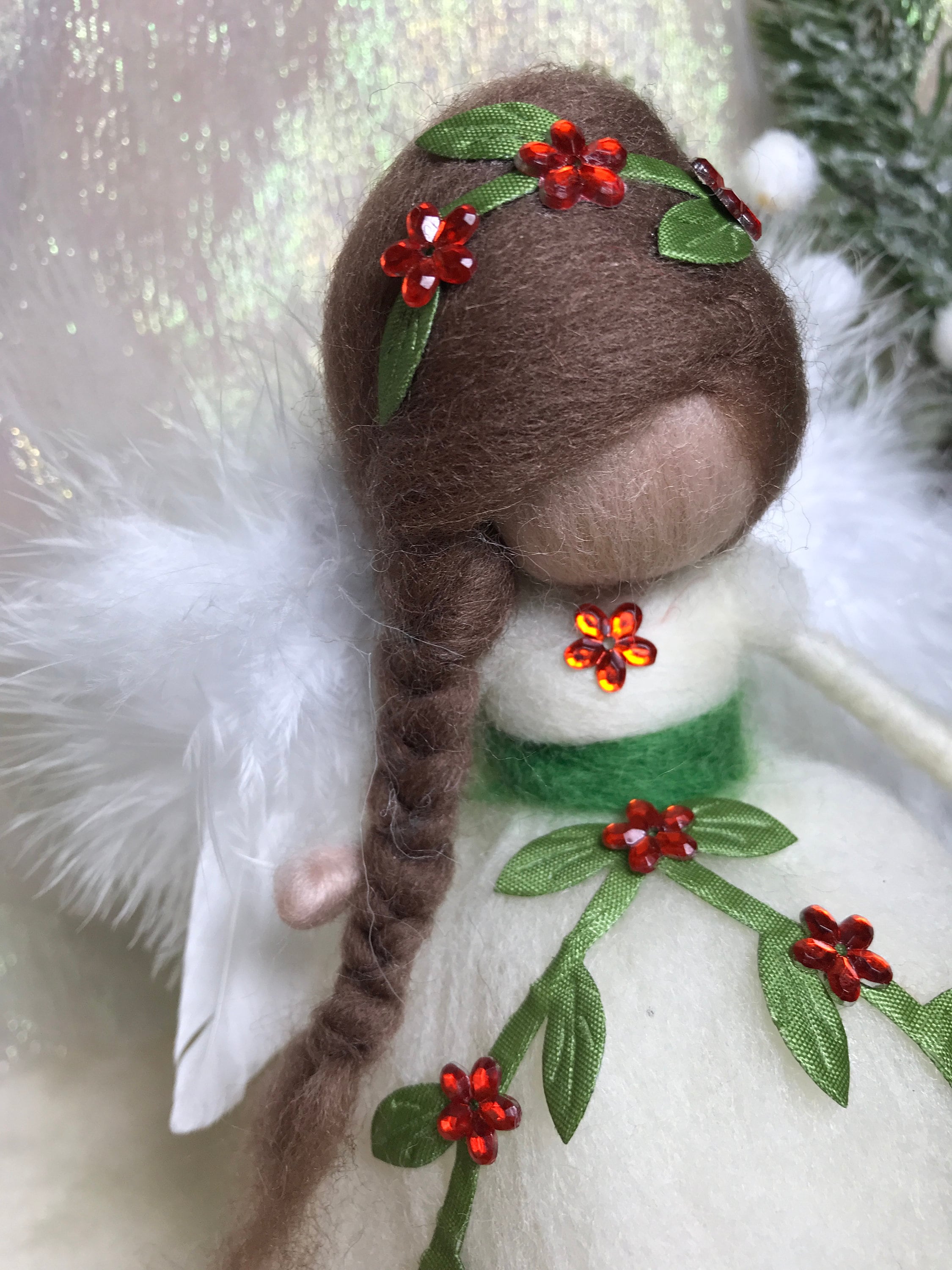 Small Angel Christmas Tree Topper. - Etsy