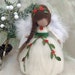 Small Angel Christmas Tree Topper. - Etsy