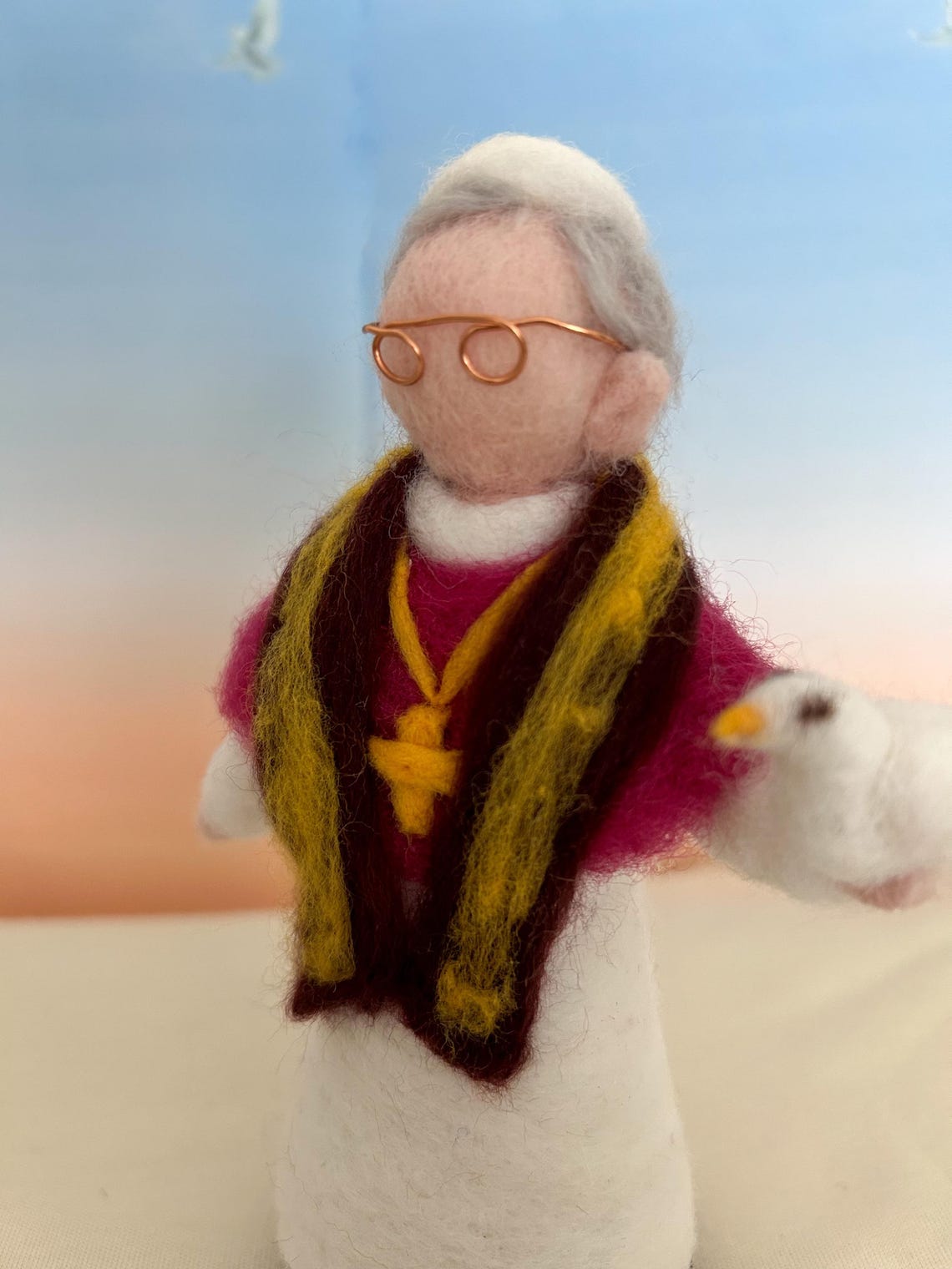 Pope Leo XIV Figurine – First American Peruvian Pope – Catholic Gift ...