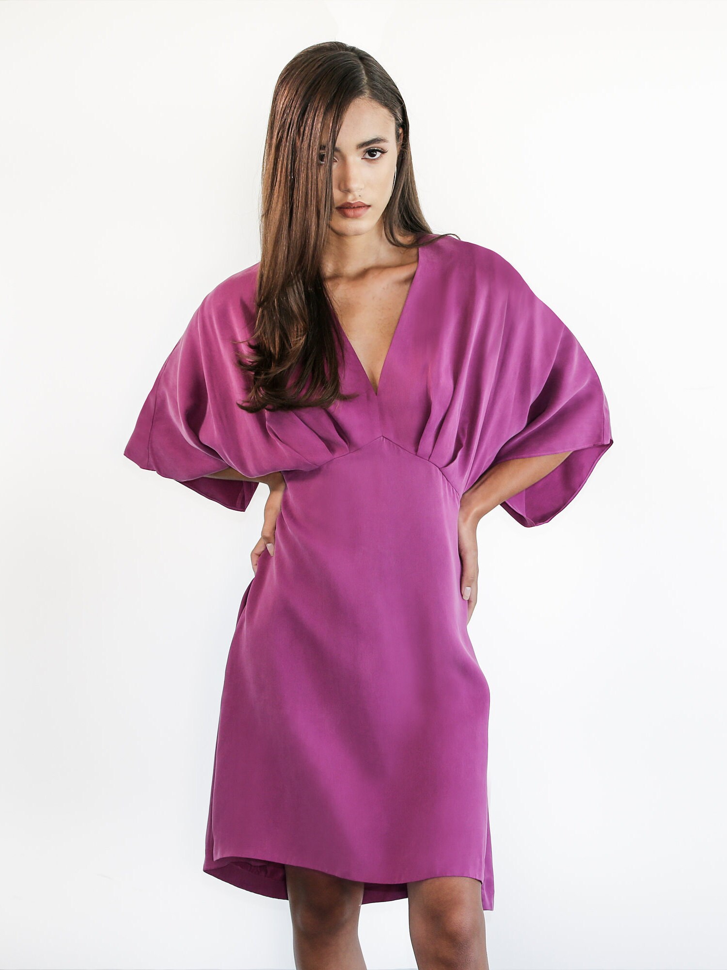 Cora Dress in Cupro - Etsy