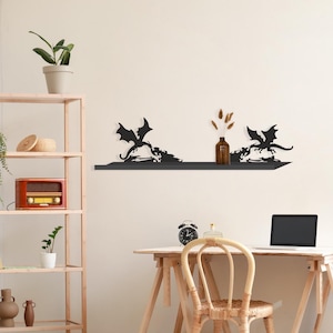 Floating Dragon Book Shelf - Etsy