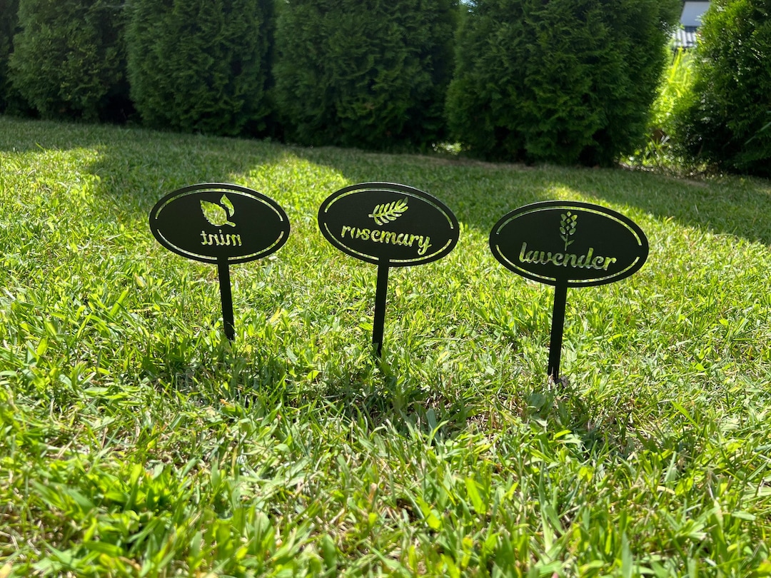 Plant Stainless Steel Markers, Garden Plant Markers, Custom Plant ...