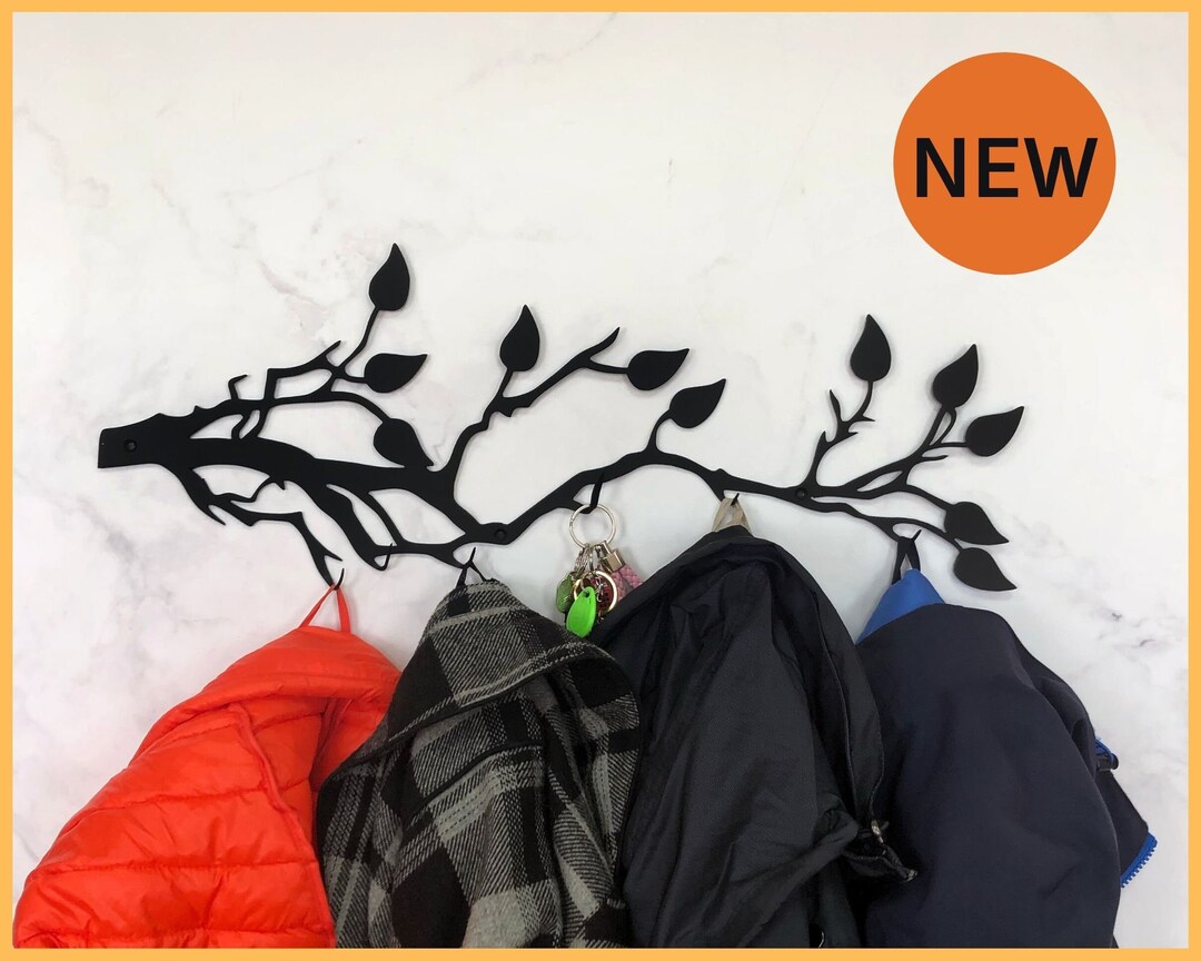 Hangers for Clothes. Wall Mounted Rack. Coat Rack Wall Mount. - Etsy