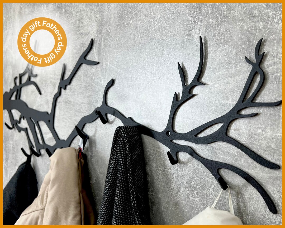 Tree Metal Wall Decor Steel Branch Coat Rack House Wall Tree - Etsy