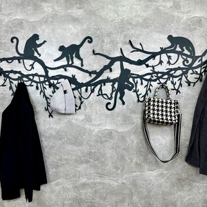 Animal Coat Rack, Jungle Decor, Coat Hanger, Coat Hook, Coat Hanger ...