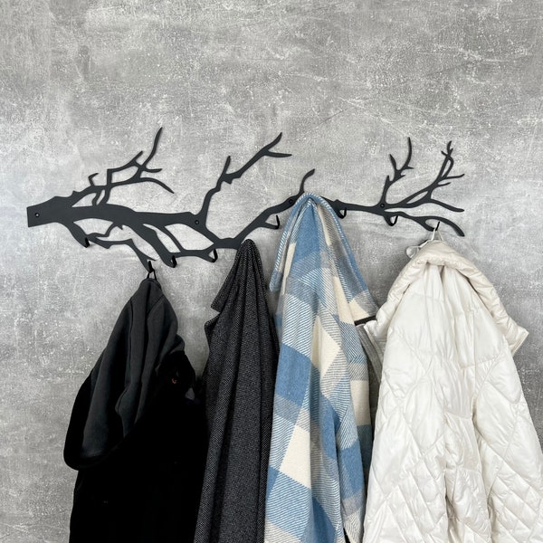 Tree Branch Coat Rack - Etsy