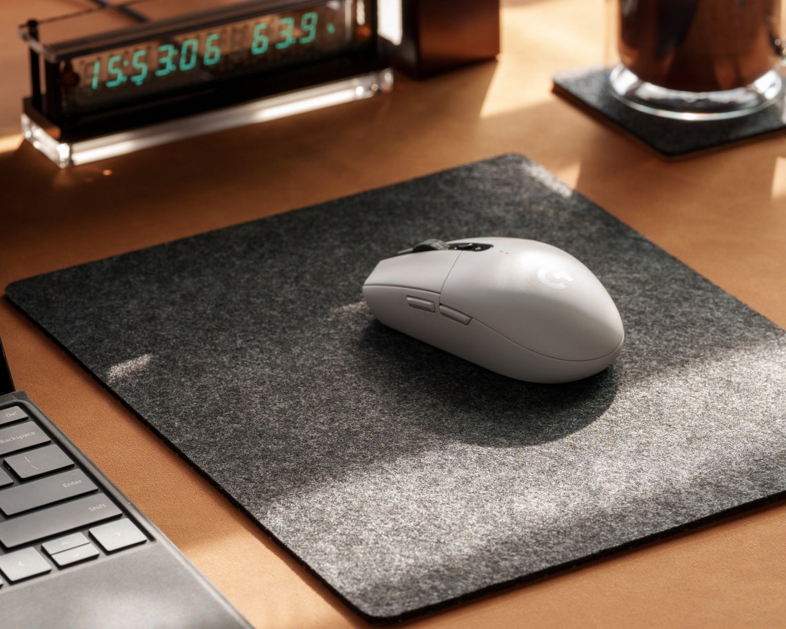 Custom Felt Wool Mouse Pad: Minimalist Desk Decor - Etsy