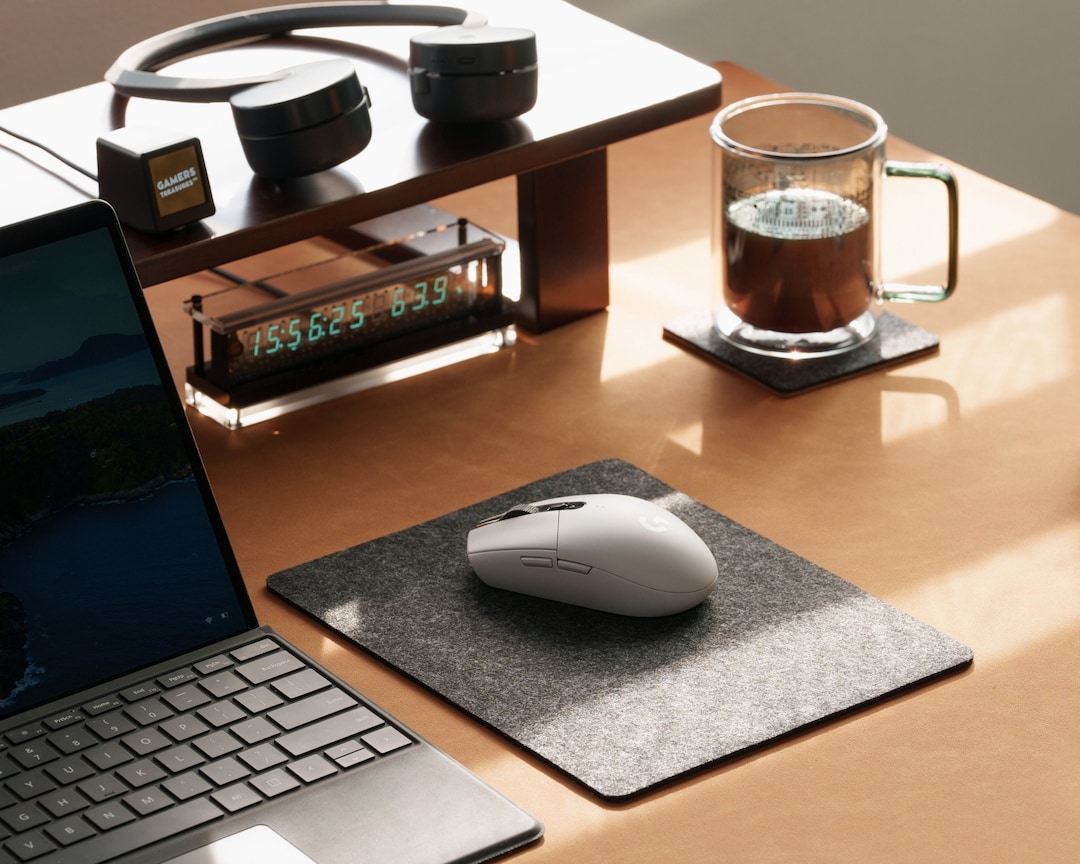 Custom Felt Wool Mouse Pad: Minimalist Desk Decor - Etsy