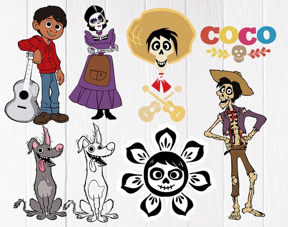 Coco Svg Coco movie SVG coco Cut files dxf png files. | Etsy
