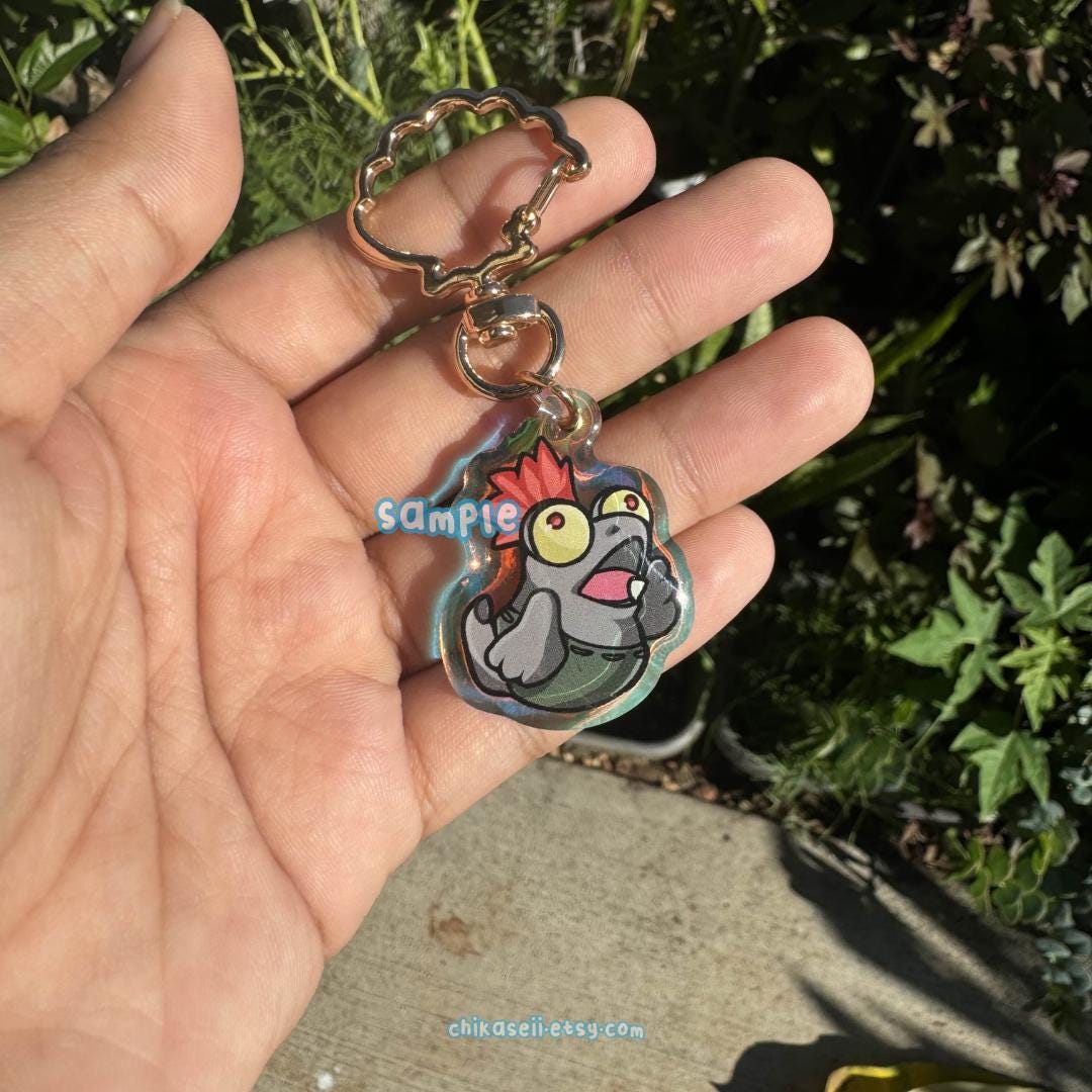Small Fry Epoxy Charm 2" [splatoon} - Etsy