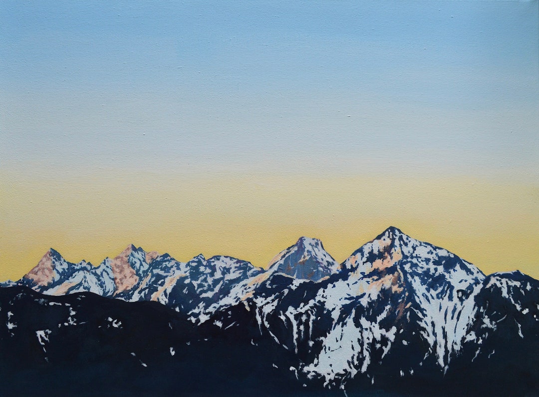 Mount Cheam Art Print - Etsy