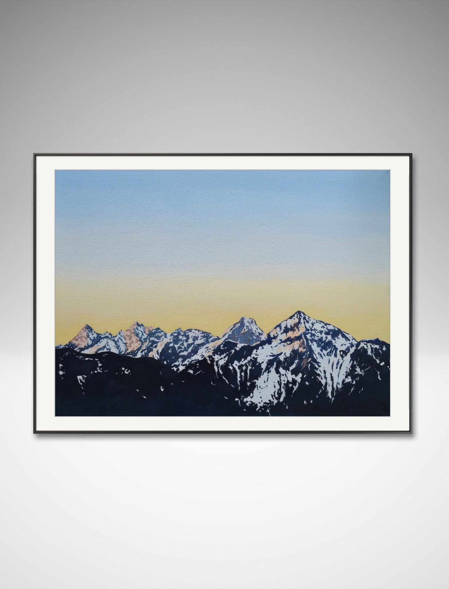 Mount Cheam Art Print - Etsy