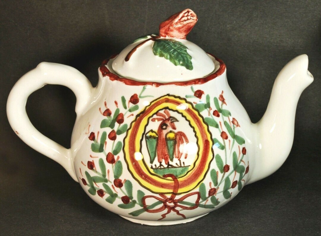 SIGMA the Tastesetter Cog De Strasbourg Personnel Teapot Italy Rooster ...