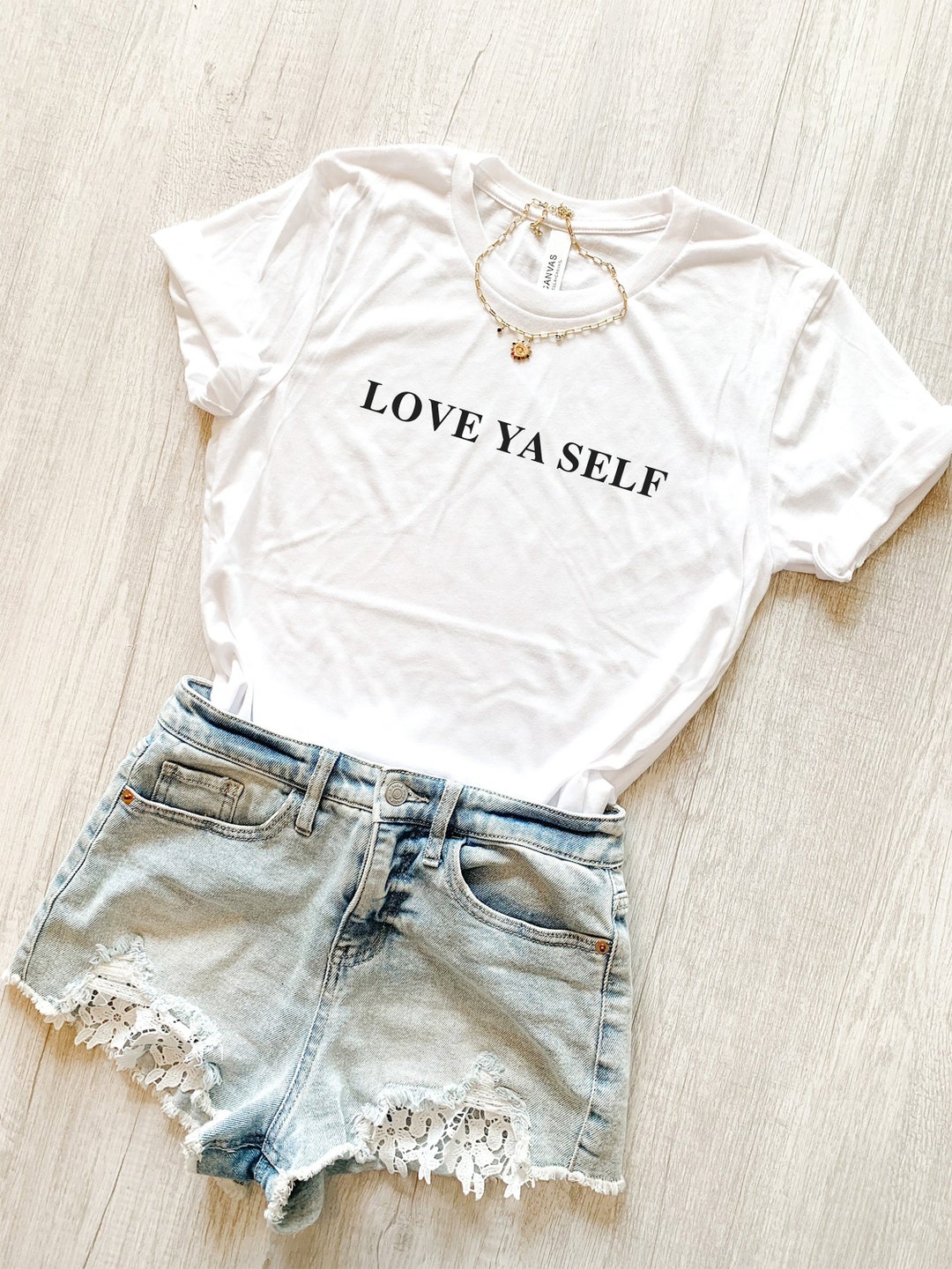 Love Ya Self Shirt, Self Love T Shirts, Cute Positivity T Shirts Women ...