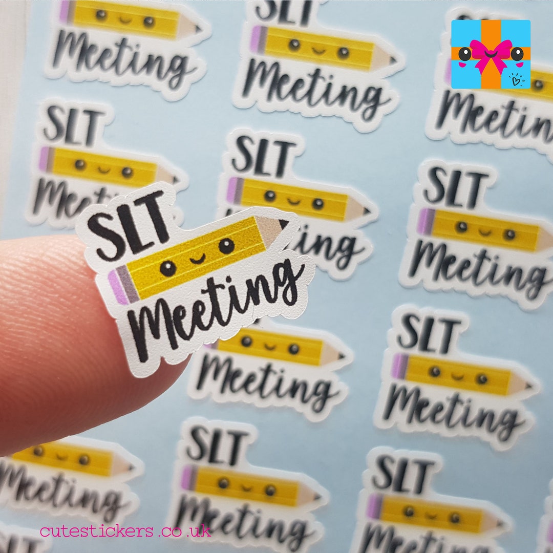 45 School Leadership Team Meeting Planner Stickers / SLT Planner ...