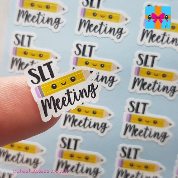 45 School Leadership Team Meeting Planner Stickers / SLT - Etsy UK