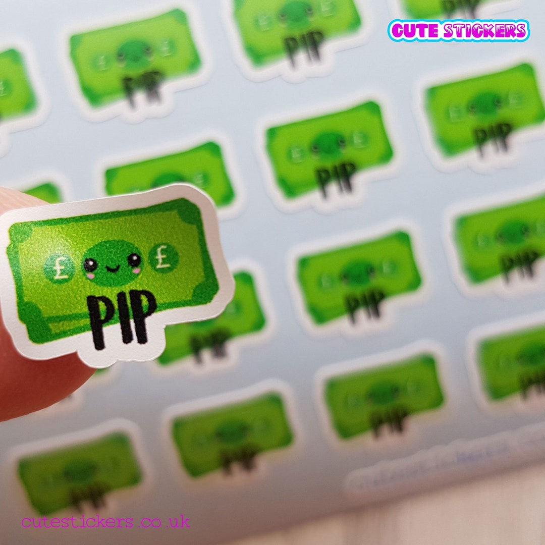 66 PIP Personal Independence Payment Planner Stickers Diary Mini ...