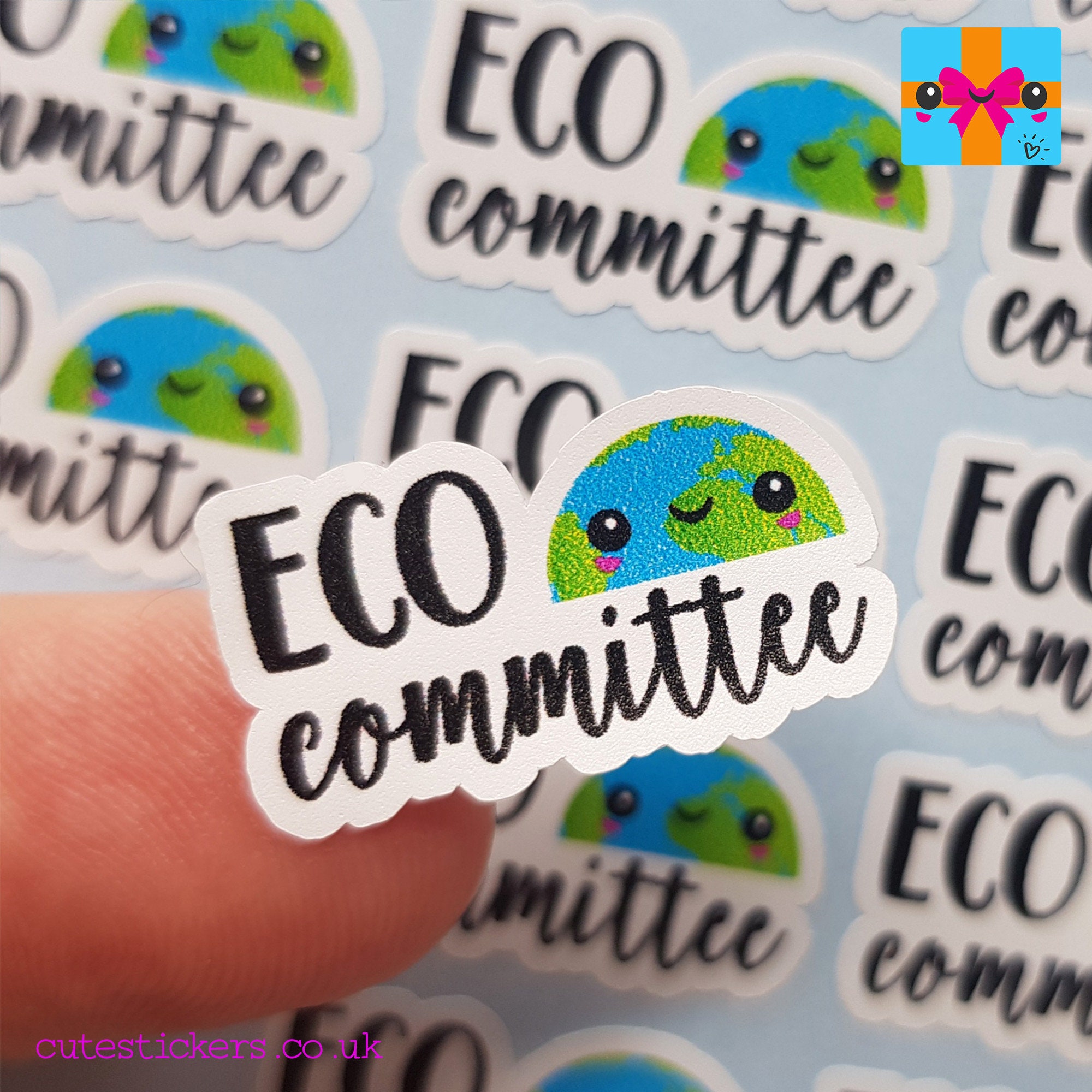 27 Eco Committee Planner Stickers & 9 Recycling Symbol Stickers / Eco ...