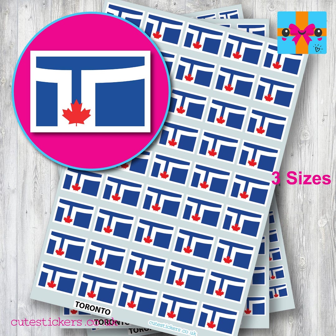 Toronto Flag Stickers / Ciy of Toronto Flag Stickers / UK Flag / 3 ...