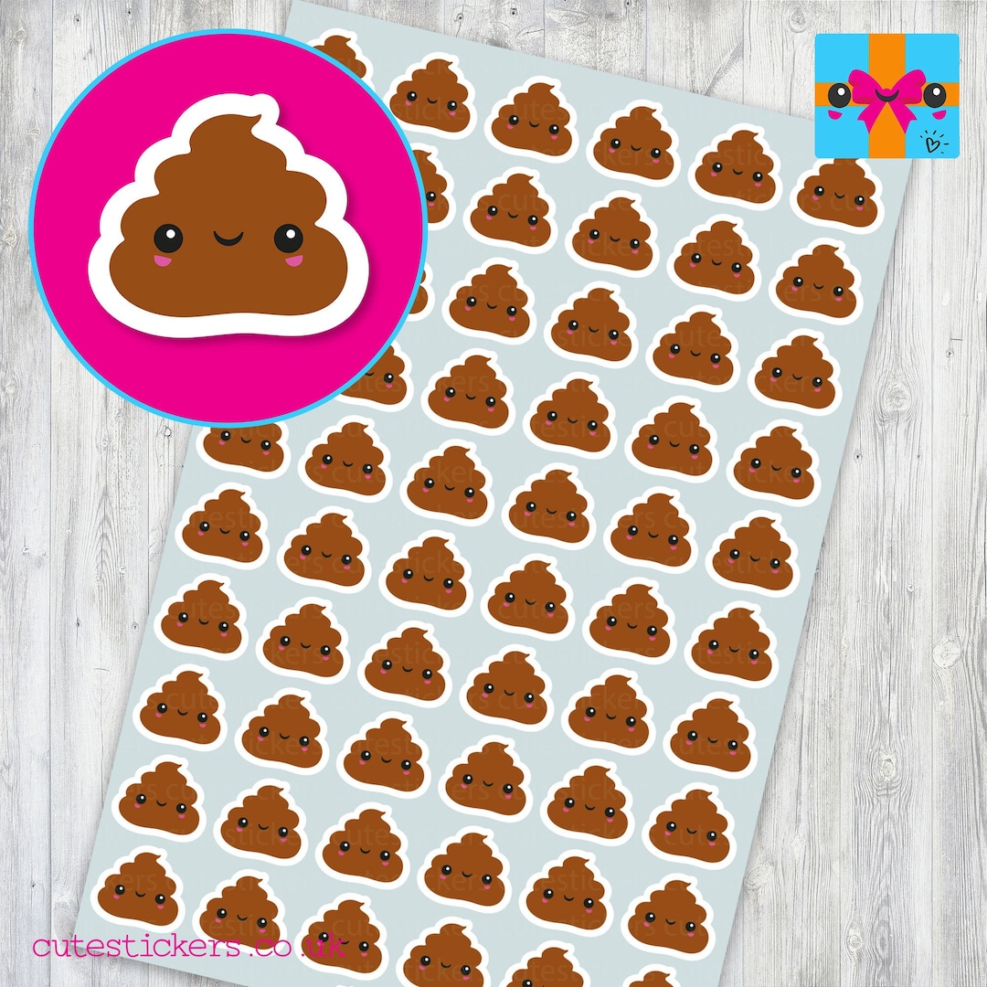 Poop Planner Stickers / Poop Poo Tracker Stickers / Potty Training ...